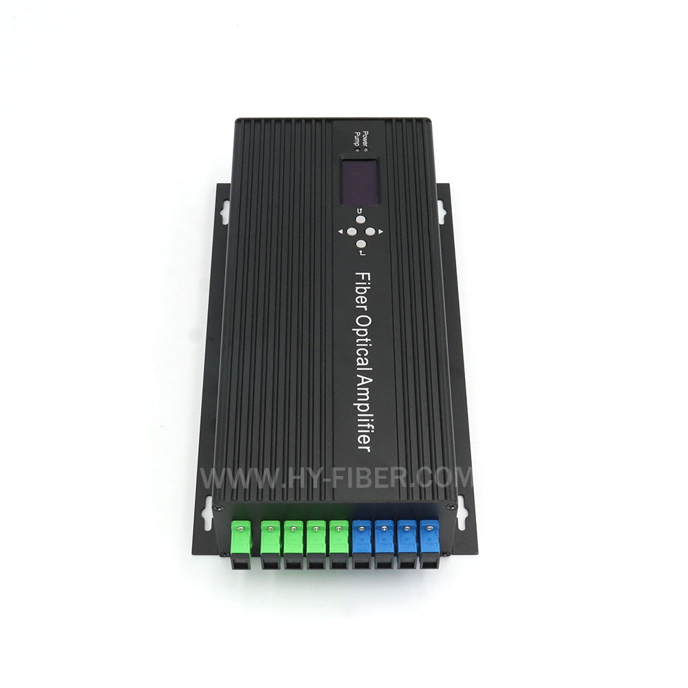4 Ports High Power 1550nm Amplifier Mini EDFA_Optical Fiber Amplifier ...