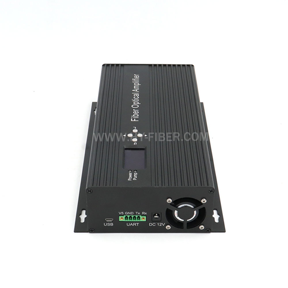 4 Ports High Power 1550nm Amplifier Mini EDFA_Optical Fiber Amplifier ...